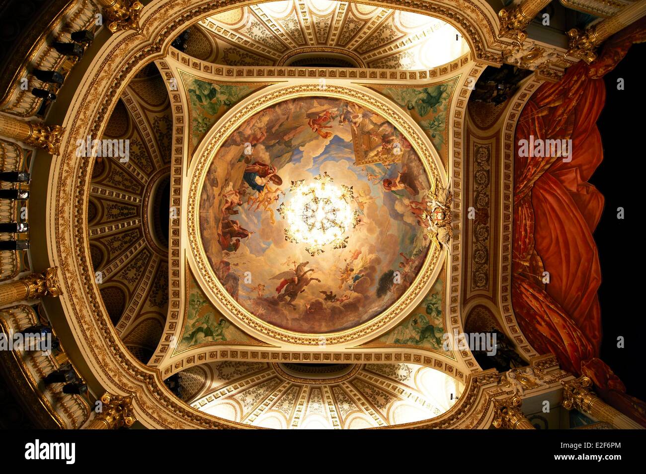 France, Gironde, Bordeaux, Bordeaux National Opera, Grand Theatre, room ...