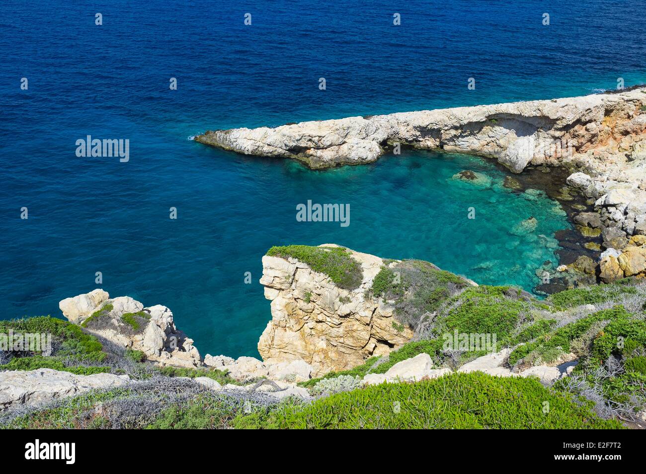 Greece, Cyclades islands, Small Cyclades, Donoussa island Stock Photo ...