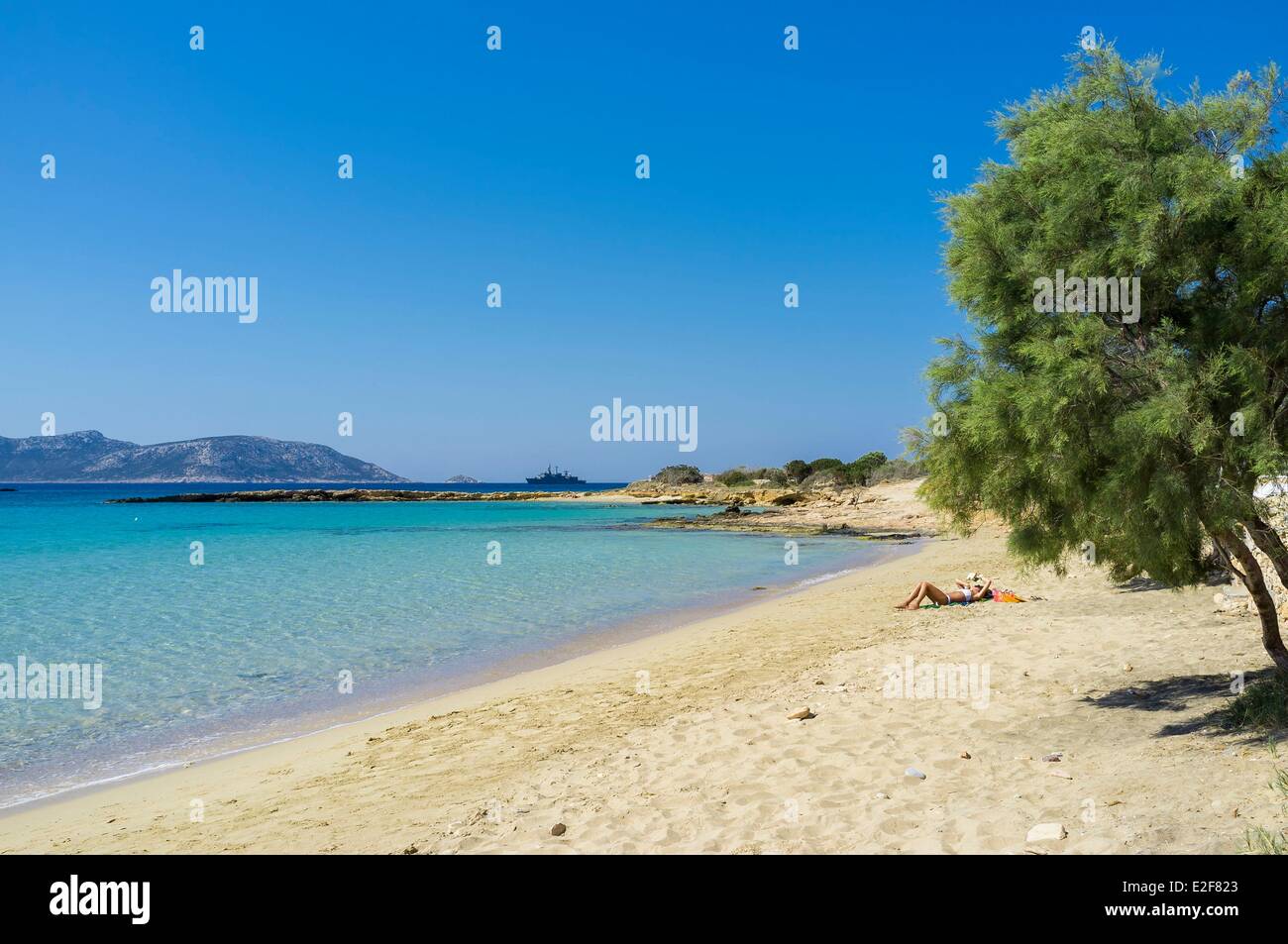 Greece, Cyclades islands, Small Cyclades, Koufonissia island Stock ...