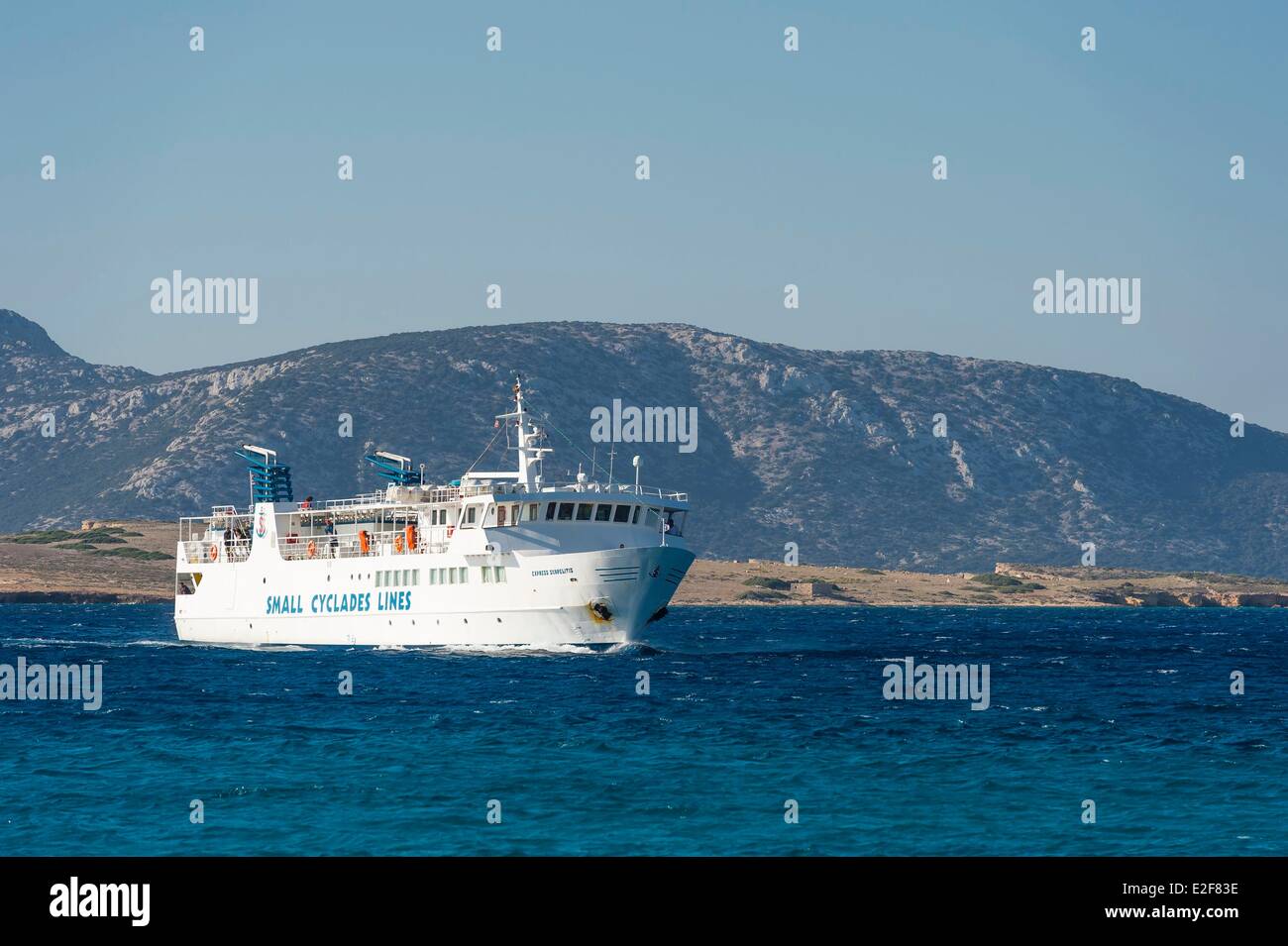 Greece, Cyclades islands, Small Cyclades, Koufonissia island, the ...