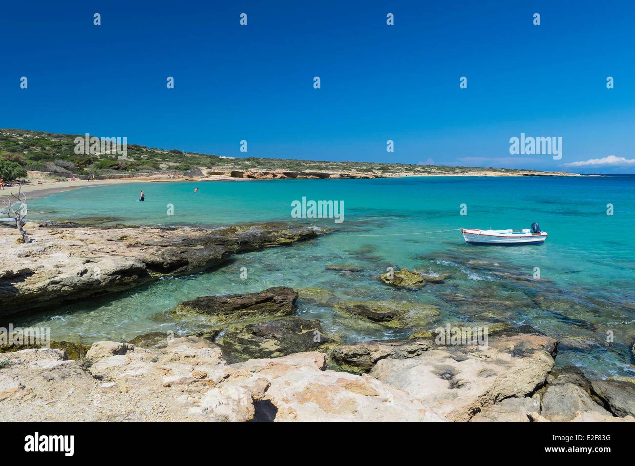 Greece, Cyclades islands, Small Cyclades, Koufonissia island Stock ...