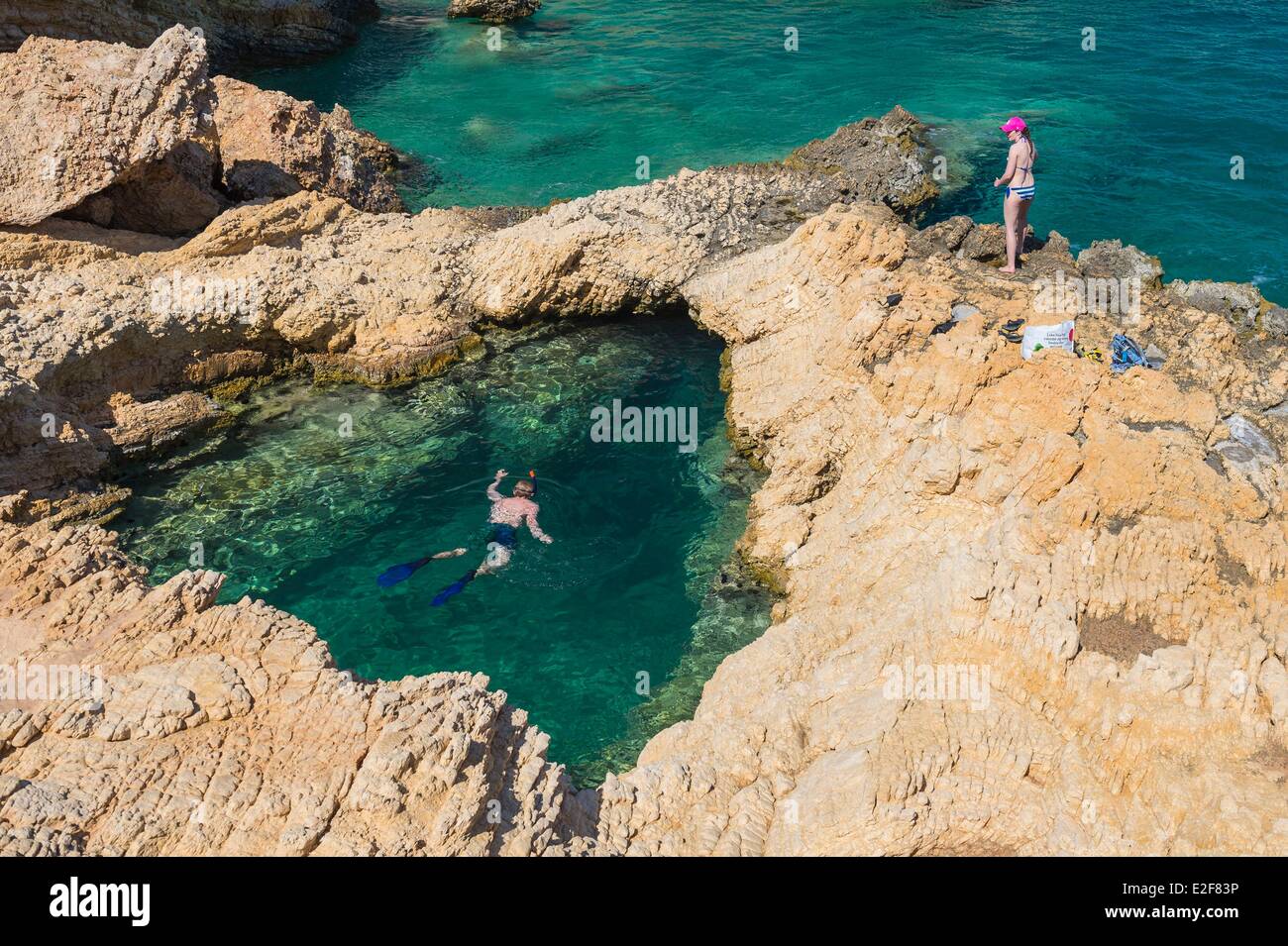 Greece, Cyclades islands, Small Cyclades, Koufonissia island, one of ...