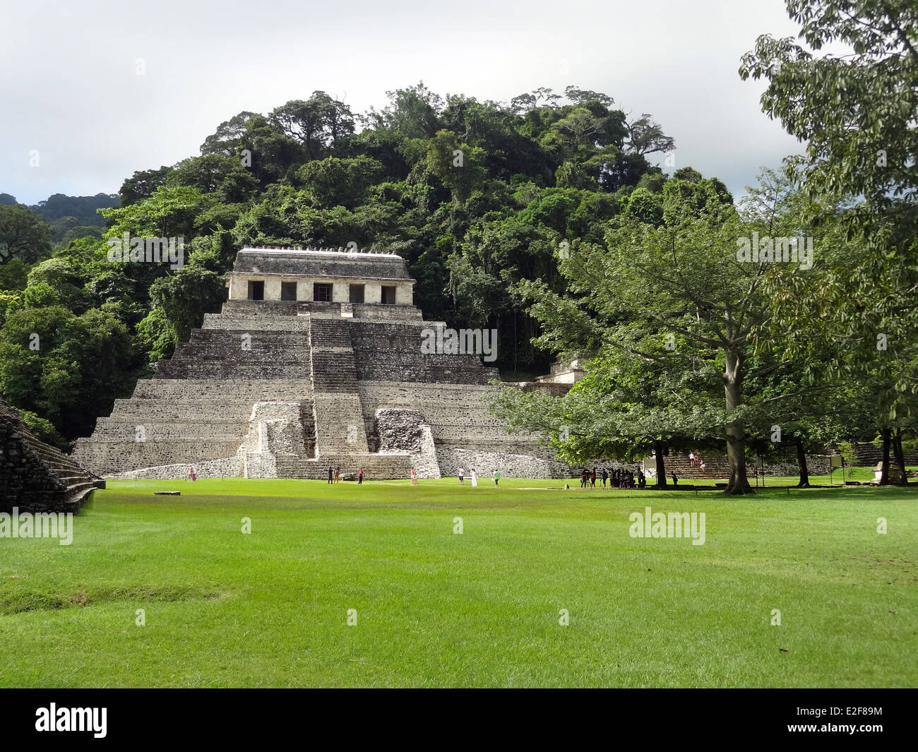 Temple of the inscriptions, palenque hi-res stock photography and ...
