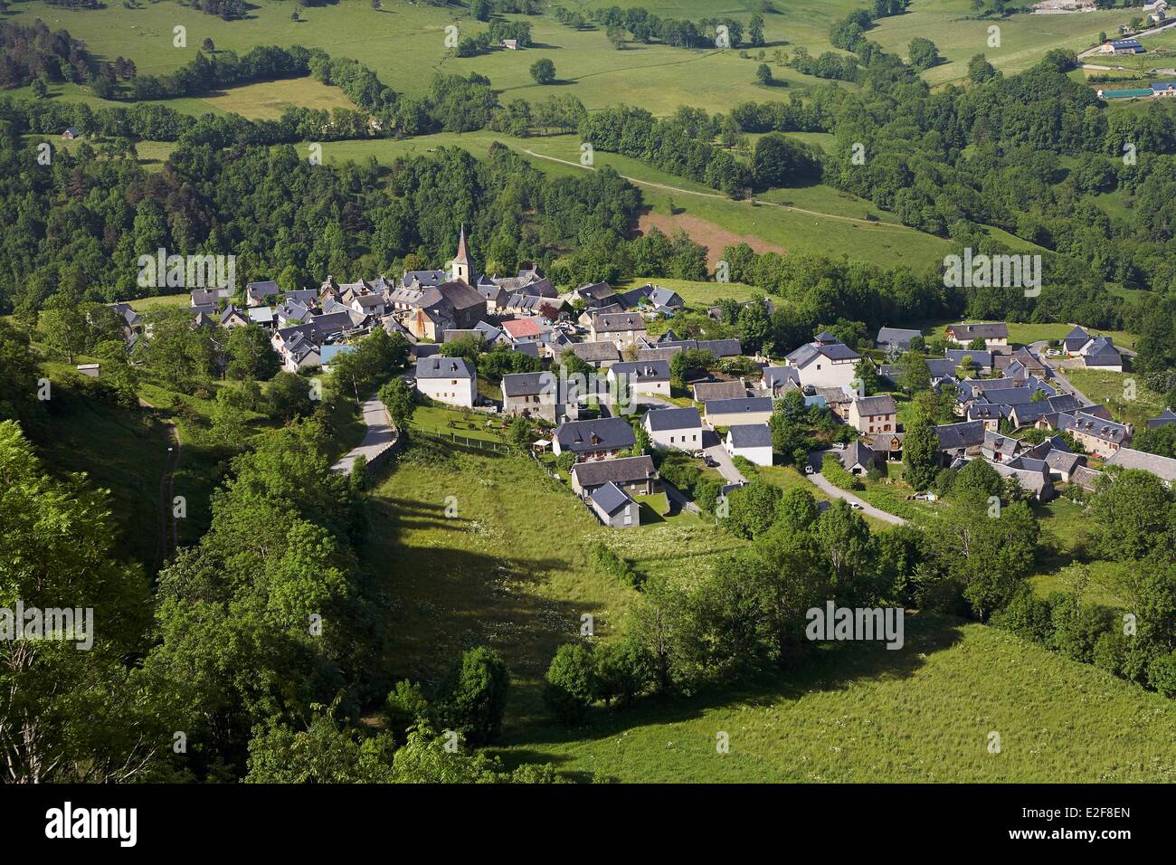 Azet village hi-res stock photography and images - Alamy