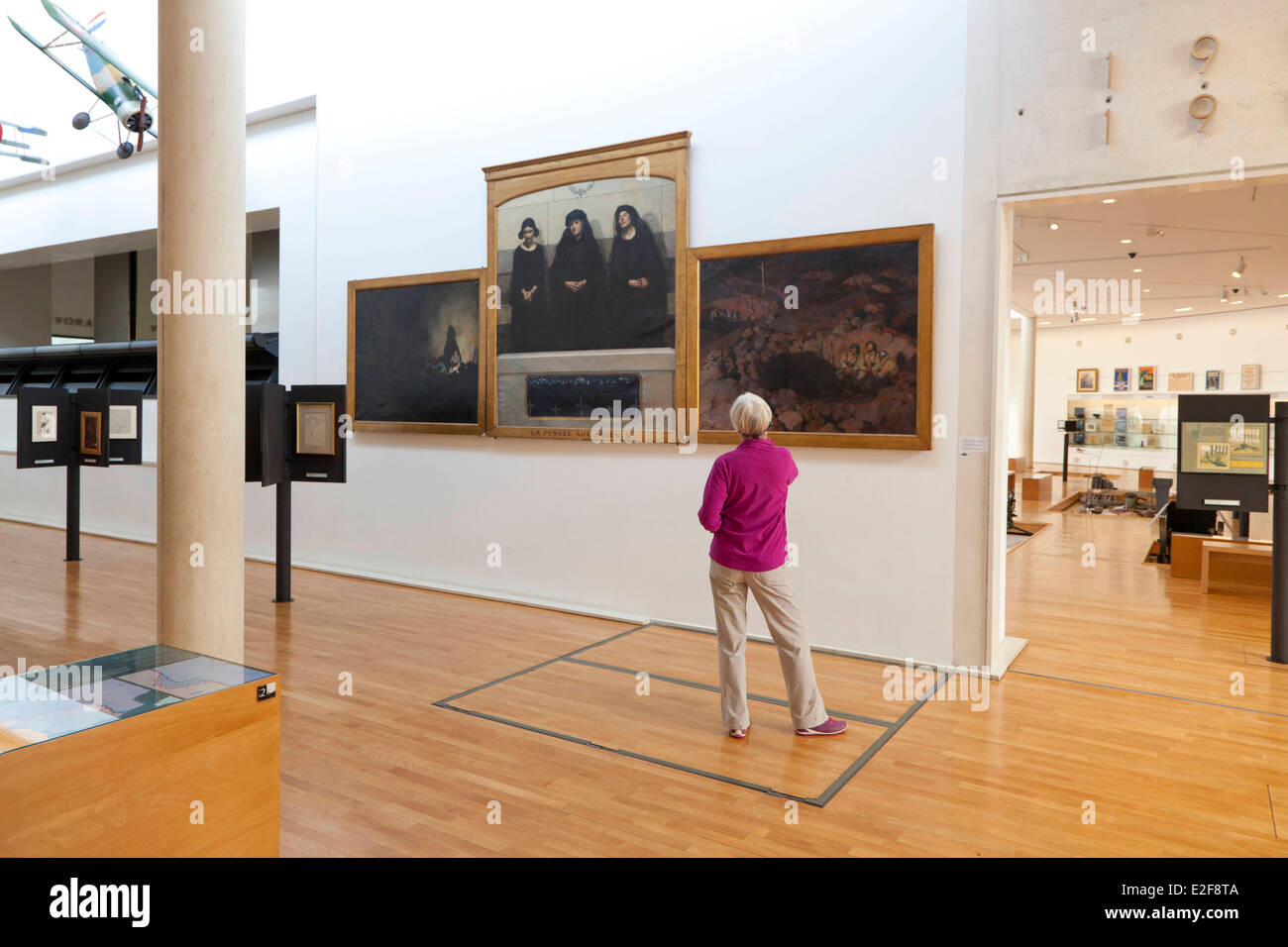 France, Somme, Peronne, Museum of the Great War museum World War, Room ...