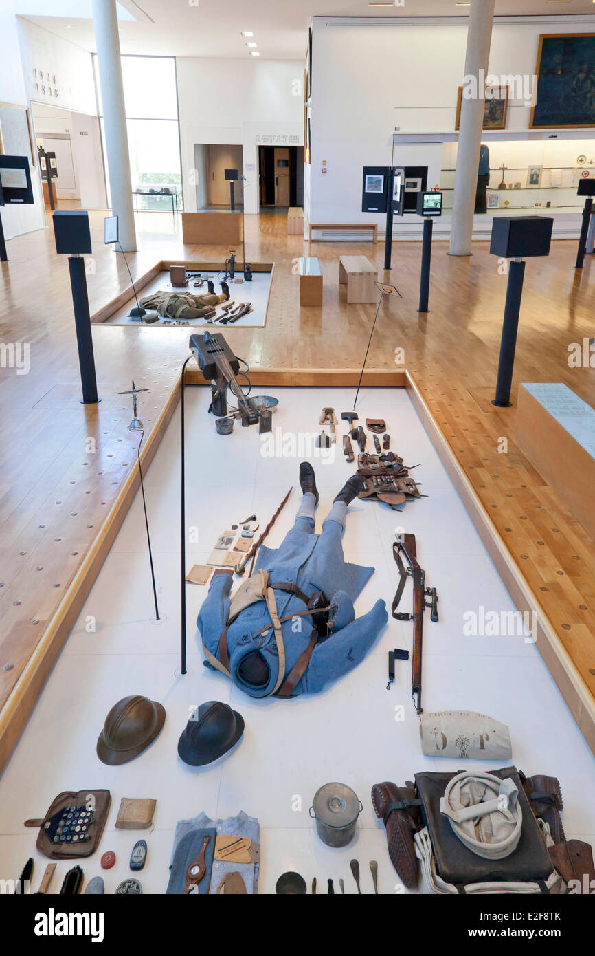 France, Somme, Peronne, Museum of the Great War museum World War, Room ...