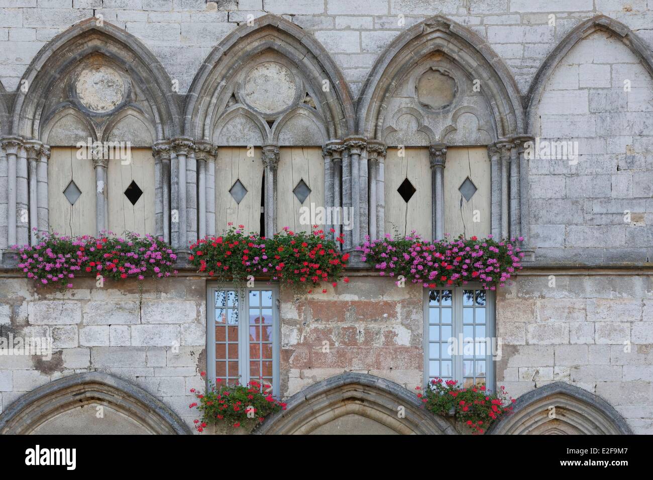 France, Cote d'Or, Beze, Beze valley, Monastic school built in 1180 ...
