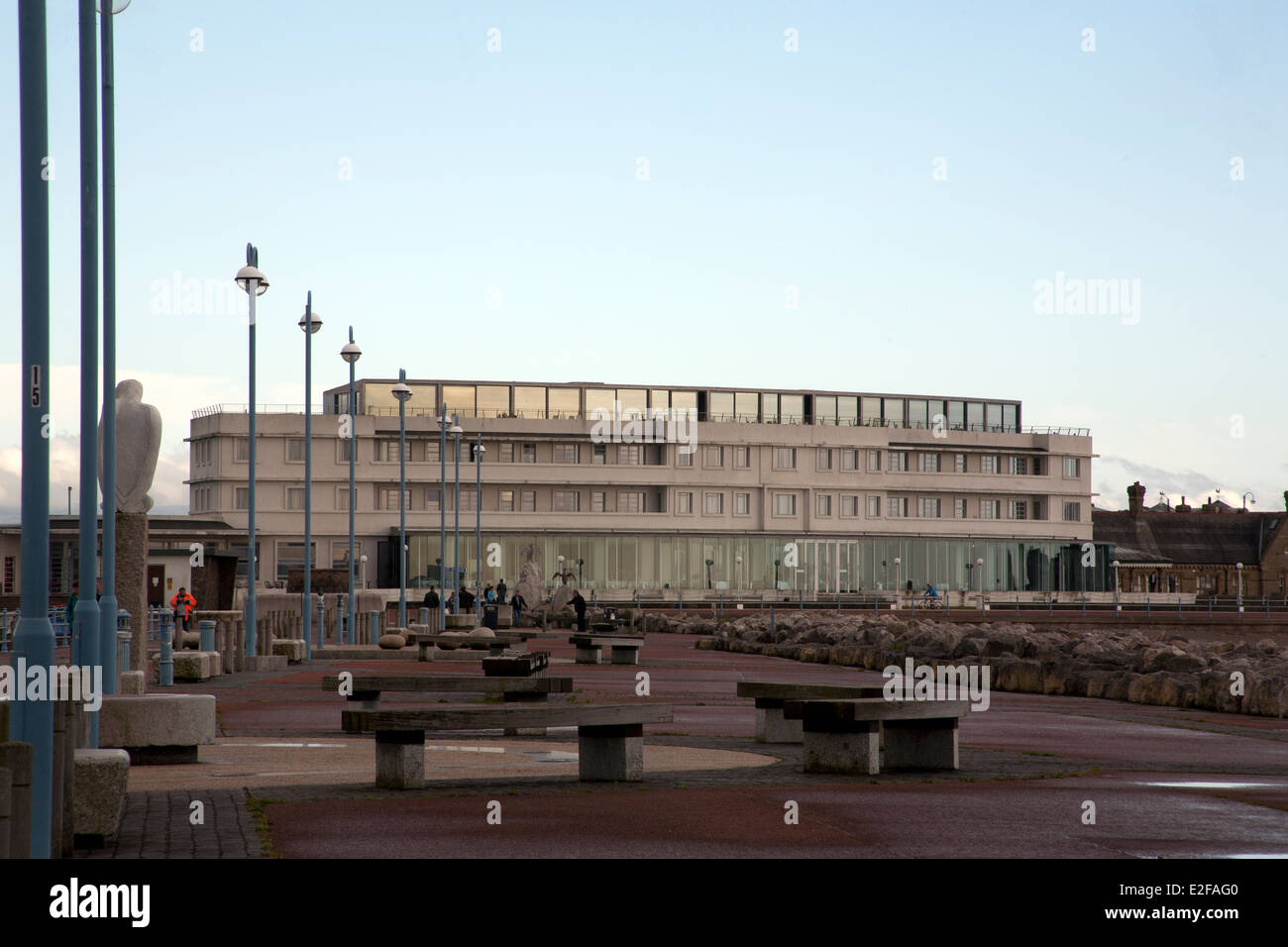 The Midland Hotel, Morecambe Bay Lancashire England UK Stock Photo - Alamy