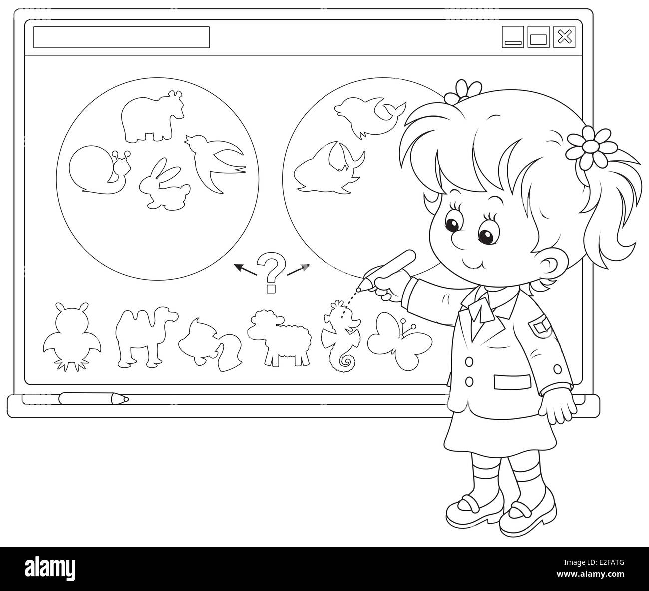 Schoolgirl book Black and White Stock Photos & Images - Alamy