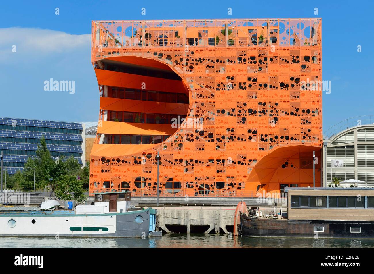 France Rhone Lyon La Confluence new district in the South of the Presqu ...