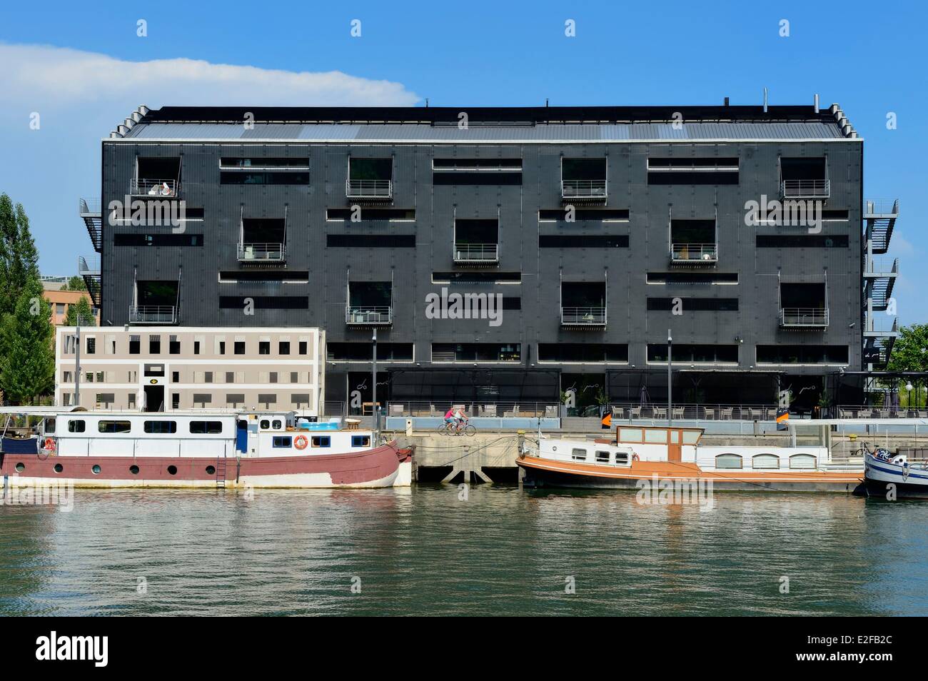 France Rhone Lyon La Confluence new district in the South of the Presqu ...