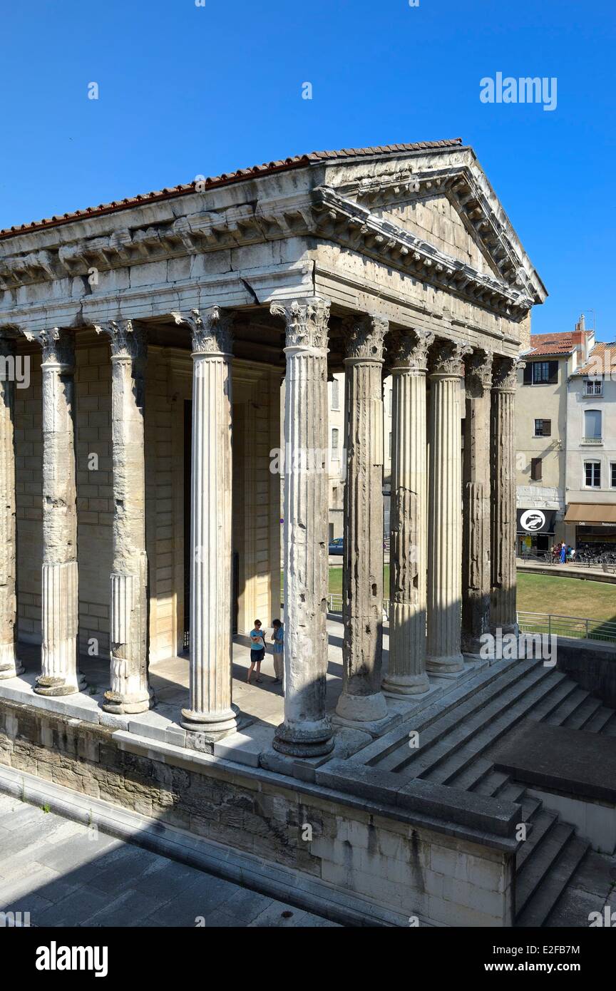 Vienne france temple hi-res stock photography and images - Alamy