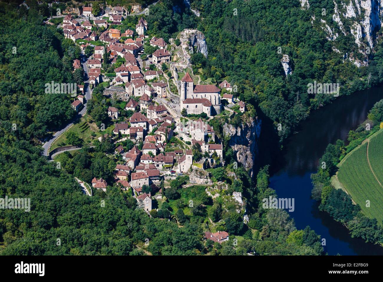 France Lot Parc Naturel Regional des Causses du Quercy Saint Cirq ...