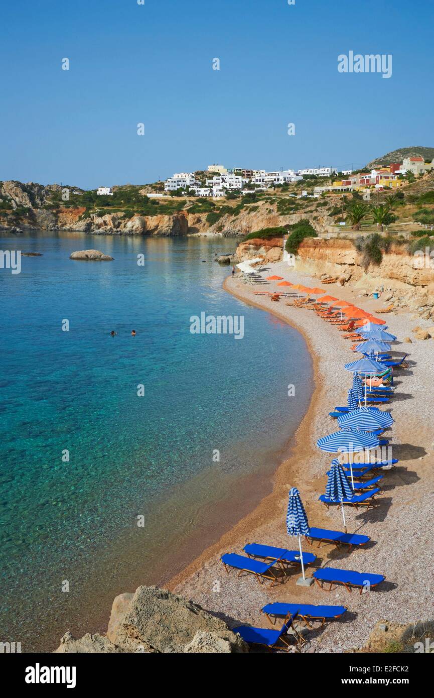 Greece, Dodecanese, Karpathos Island, Amopi beach Stock Photo - Alamy