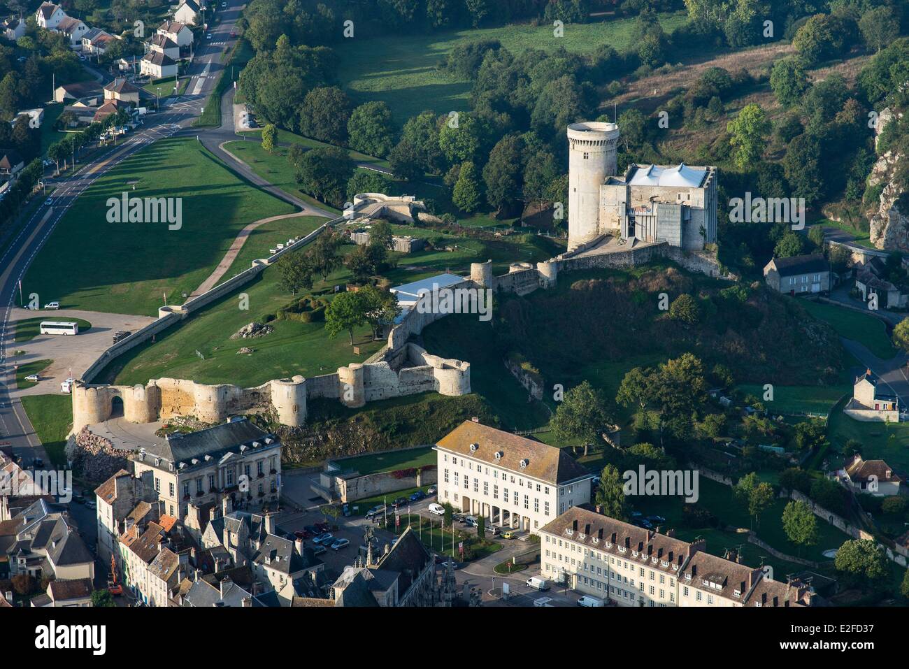 Falaise castle normandy hi-res stock photography and images - Alamy