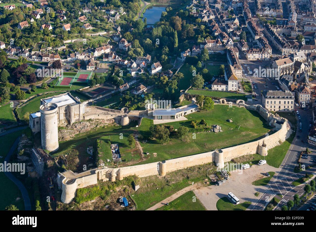 Falaise castle normandy hi-res stock photography and images - Alamy