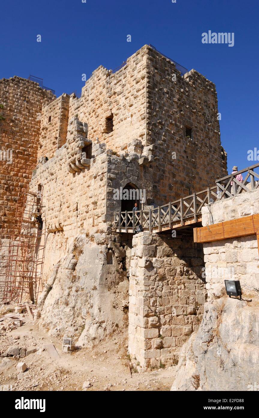 Jordan Ajilun Governorate Ajlun Ajlun castle or Arab fortress of Rabah ...