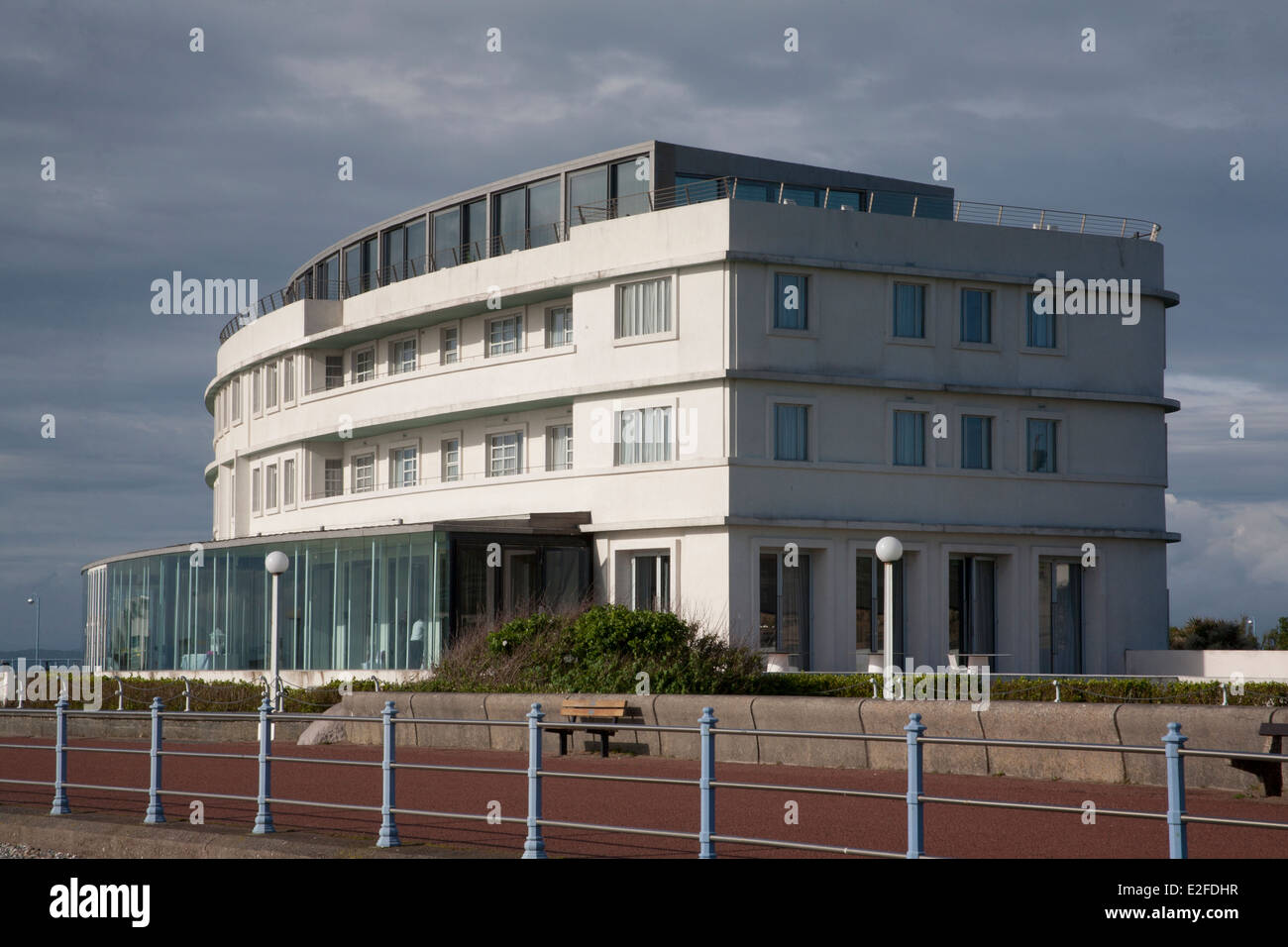 The Midland Hotel, Morecambe Bay Lancashire England UK Stock Photo - Alamy