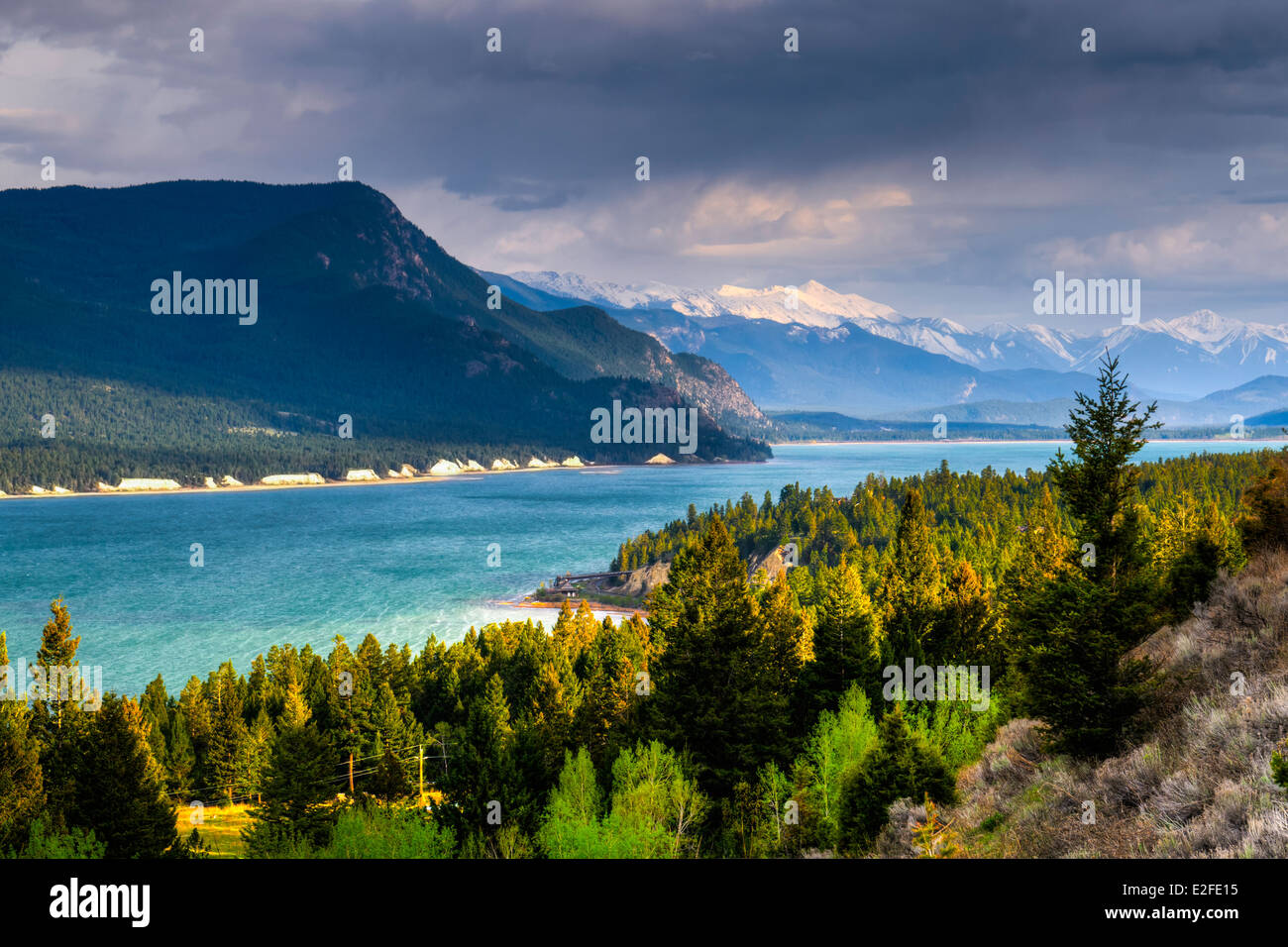 Scenic Columbia Lake area British Columbia Canada Stock Photo - Alamy
