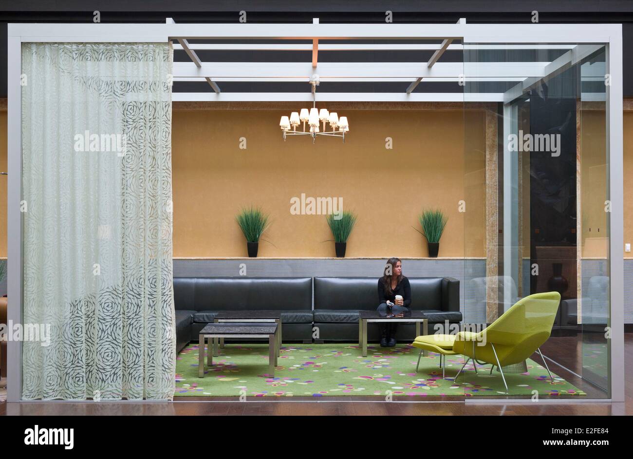 United States, Oregon, Portland, The Nines hotel, eco-friendly hotel ...