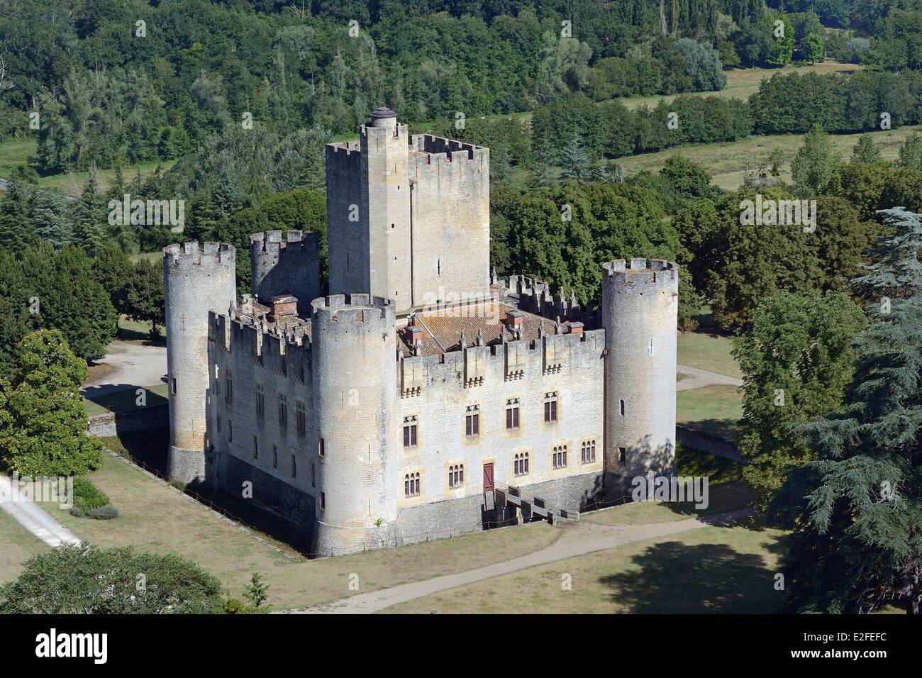 Roquetaillade Castle High Resolution Stock Photography and Images - Alamy