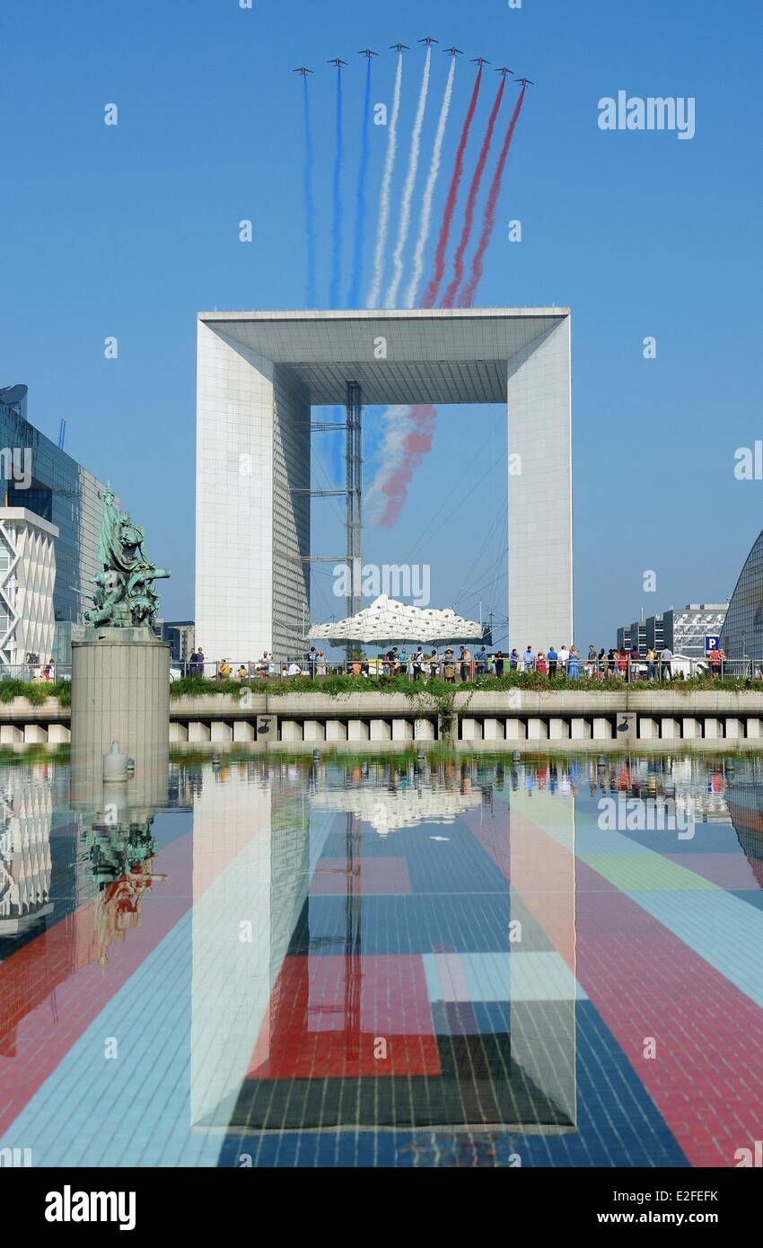 France Hauts de Seine La Defense the Great Arch by architect Otto von ...