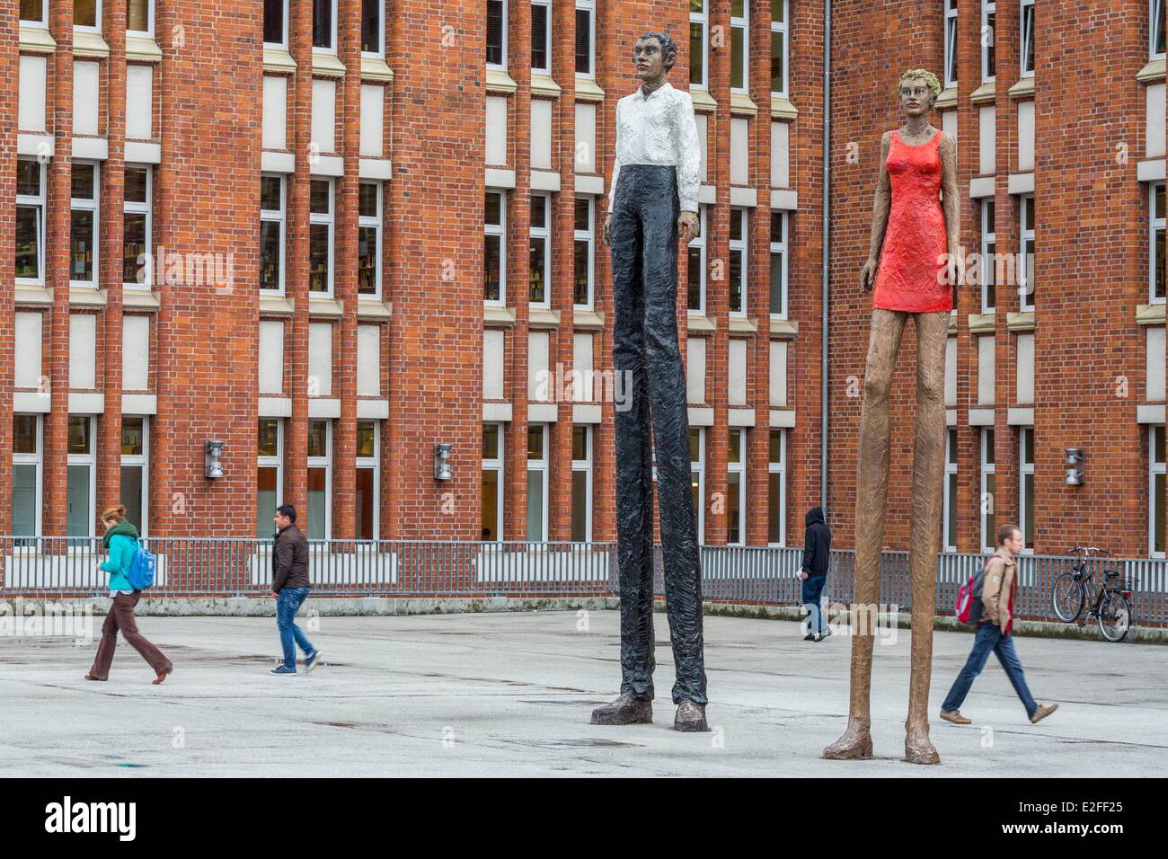 Central square of hamburg hi-res stock photography and images - Alamy
