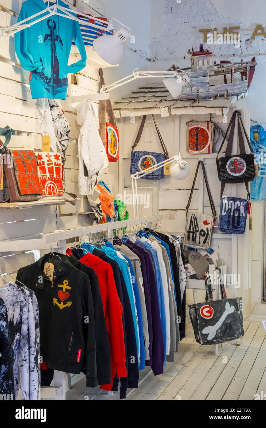 Germany, Hamburg, The Art of Hamburg, clothing and accessories boutique ...
