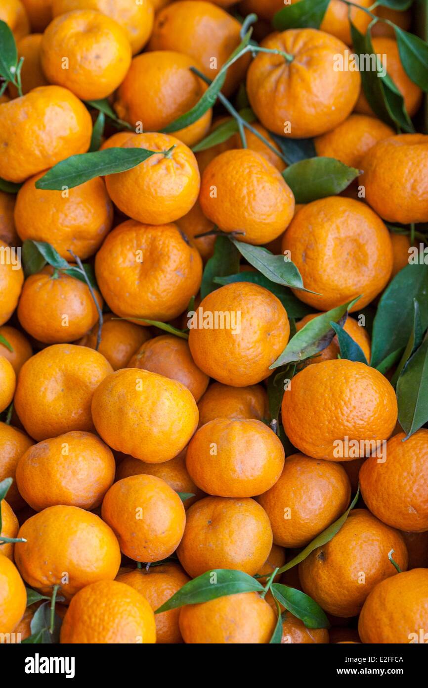 Cyprus, Larnaca, market, mandarins bulk Stock Photo - Alamy