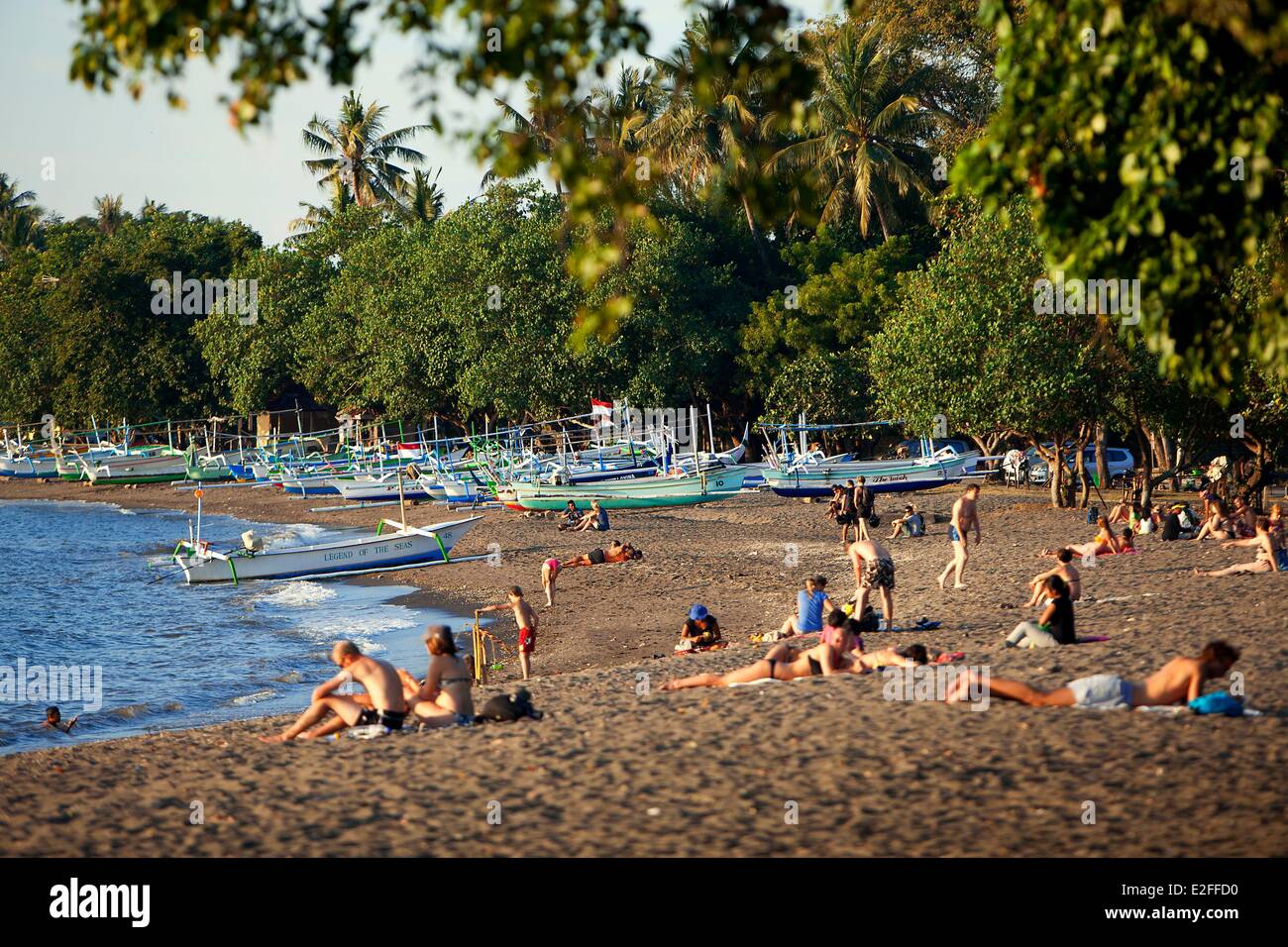 Indonesia, Bali, Lovina Beach, the beach Stock Photo - Alamy
