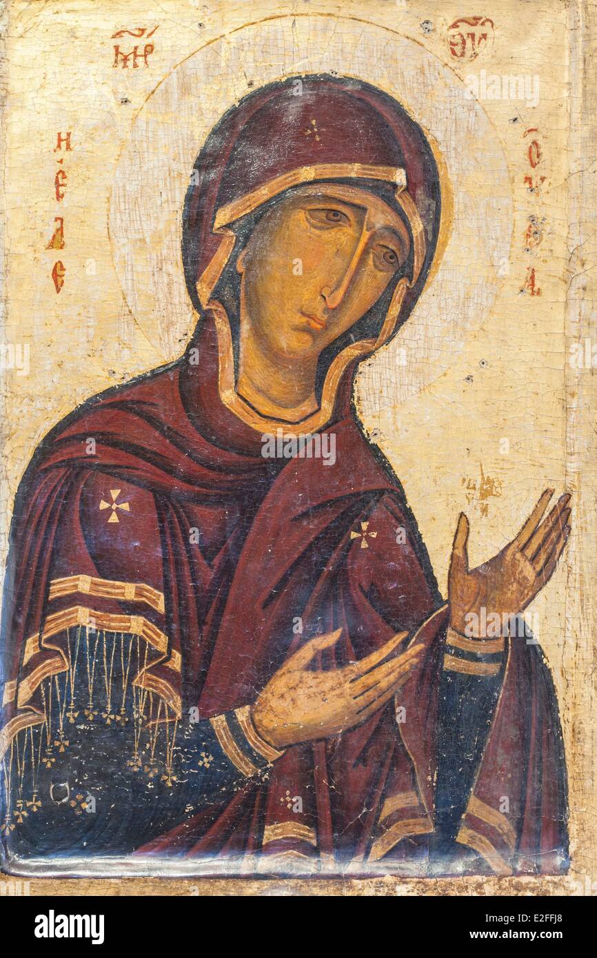 Cyprus, Agios Neofytos monastery (Ayios Neophytos), museum, the 12th ...