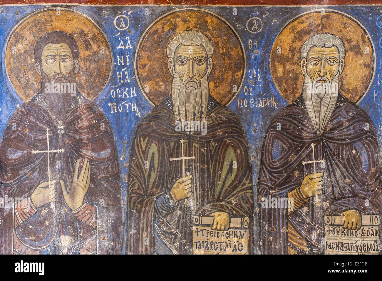 Cyprus Agios Neofytos monastery (Ayios Neophytos) cave where Saint ...