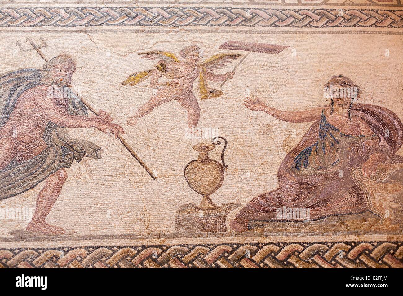 Cyprus Paphos archaeological site of the ancient Roman city listed as ...