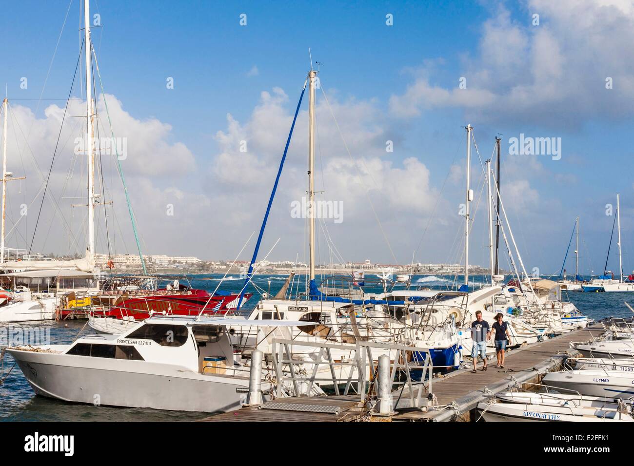Cyprus, Paphos, marina Stock Photo - Alamy