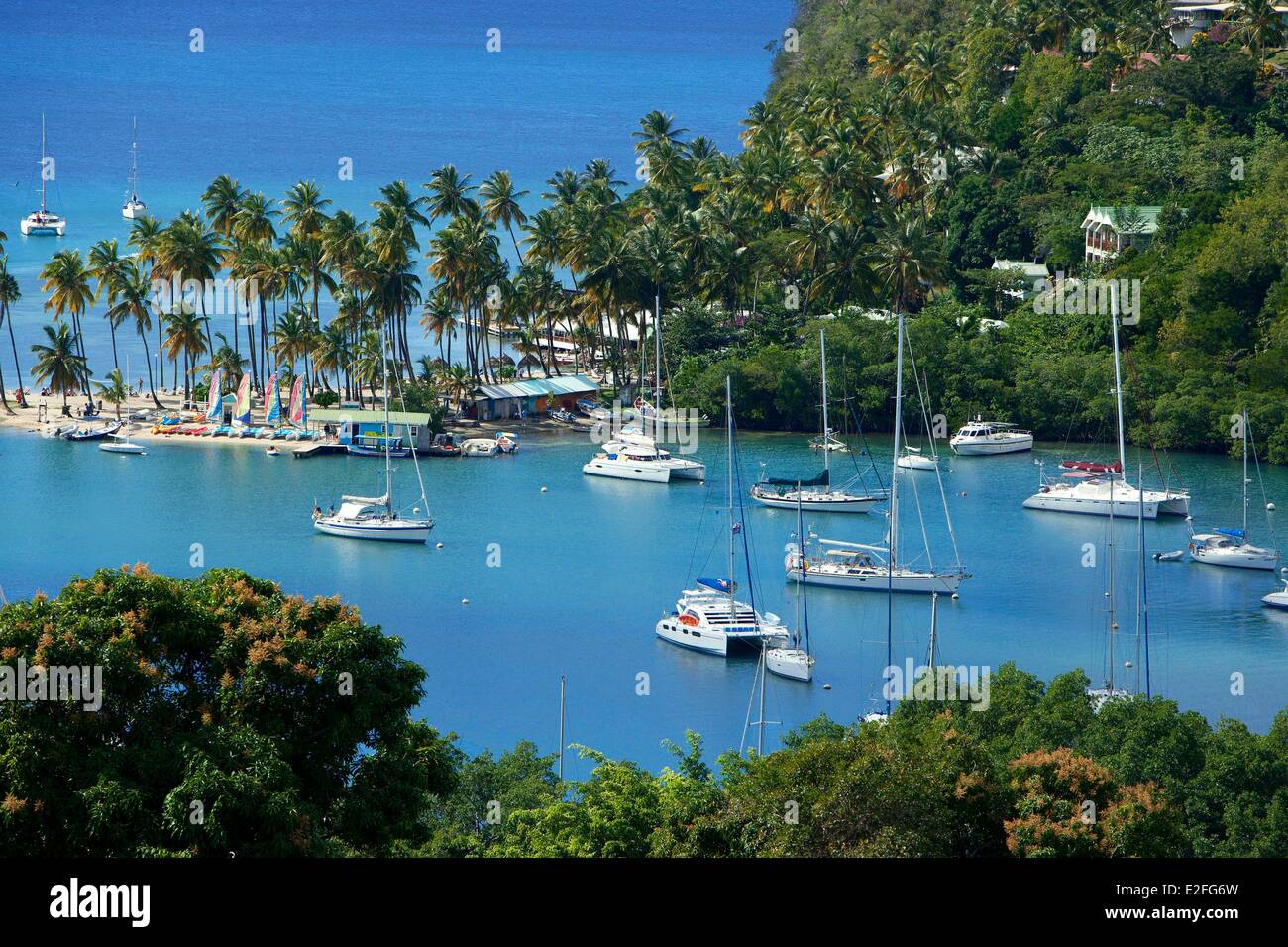 West Indies Caribbean, Islands of the Wind, Saint Lucia, North Island ...