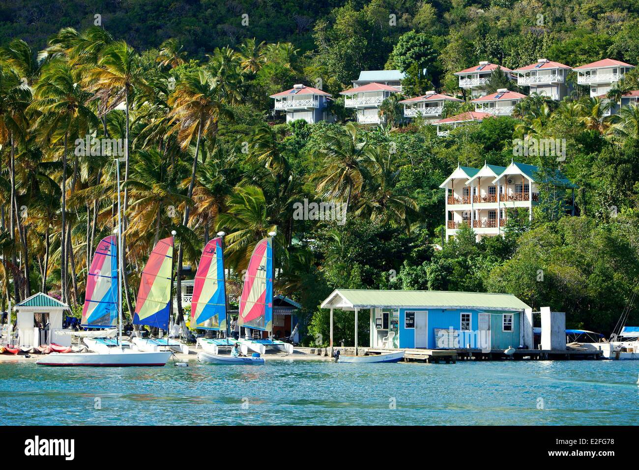 West Indies Caribbean, Islands of the Wind, Saint Lucia, North Island ...
