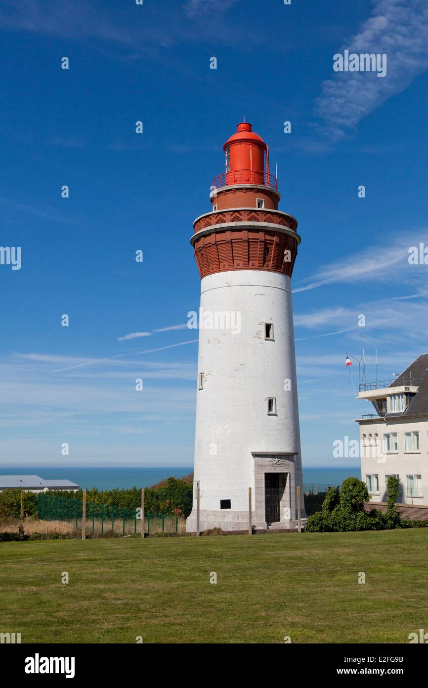 France, Somme, Ault, the lighthouse Stock Photo - Alamy