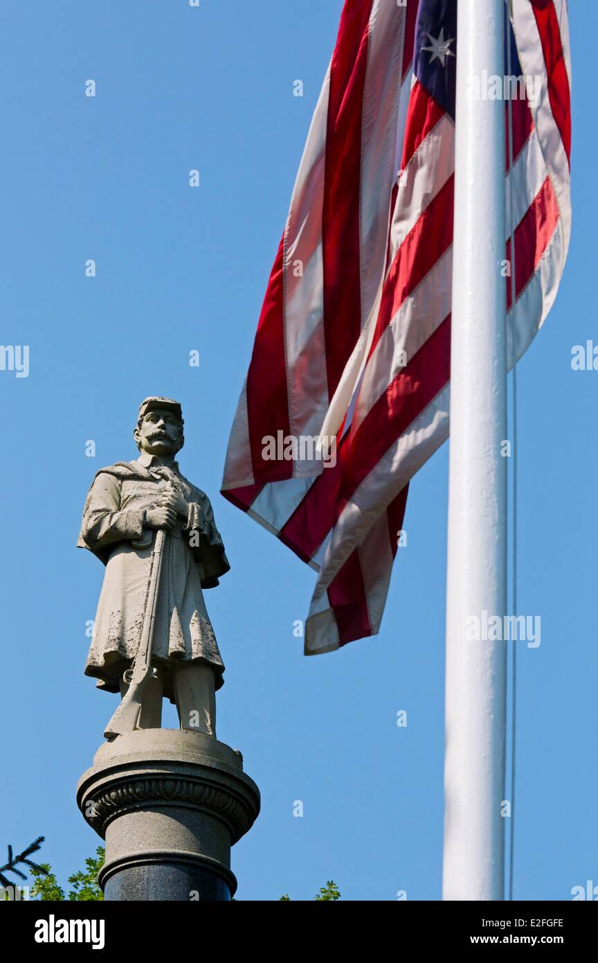 United States Massachusetts Cape Cod Sandwich monument The Soldiers and ...