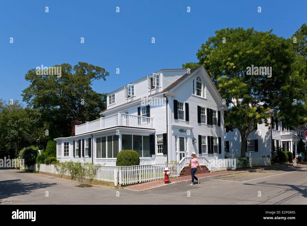 United States Massachusetts Cape Cod Martha's Vineyard island Edgartown ...