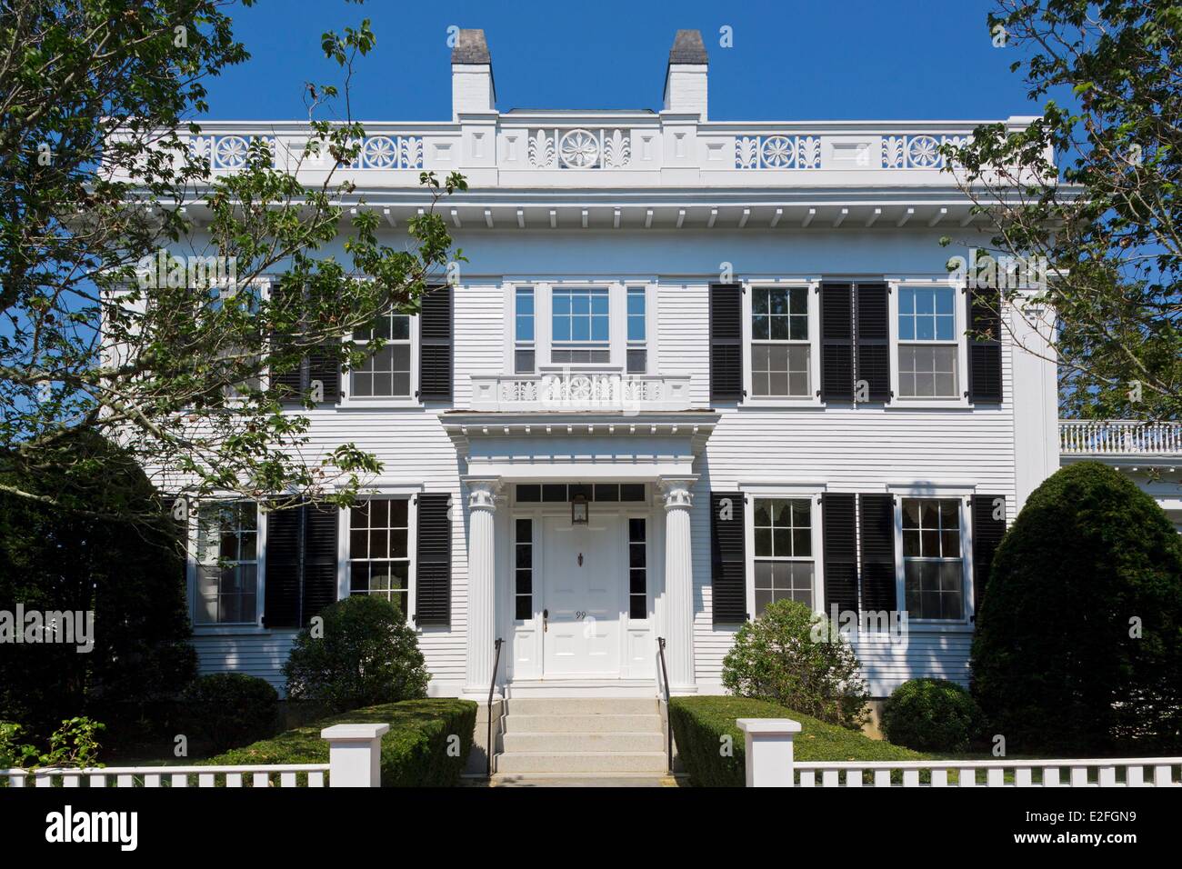 United States Massachusetts Cape Cod Martha's Vineyard island Edgartown ...