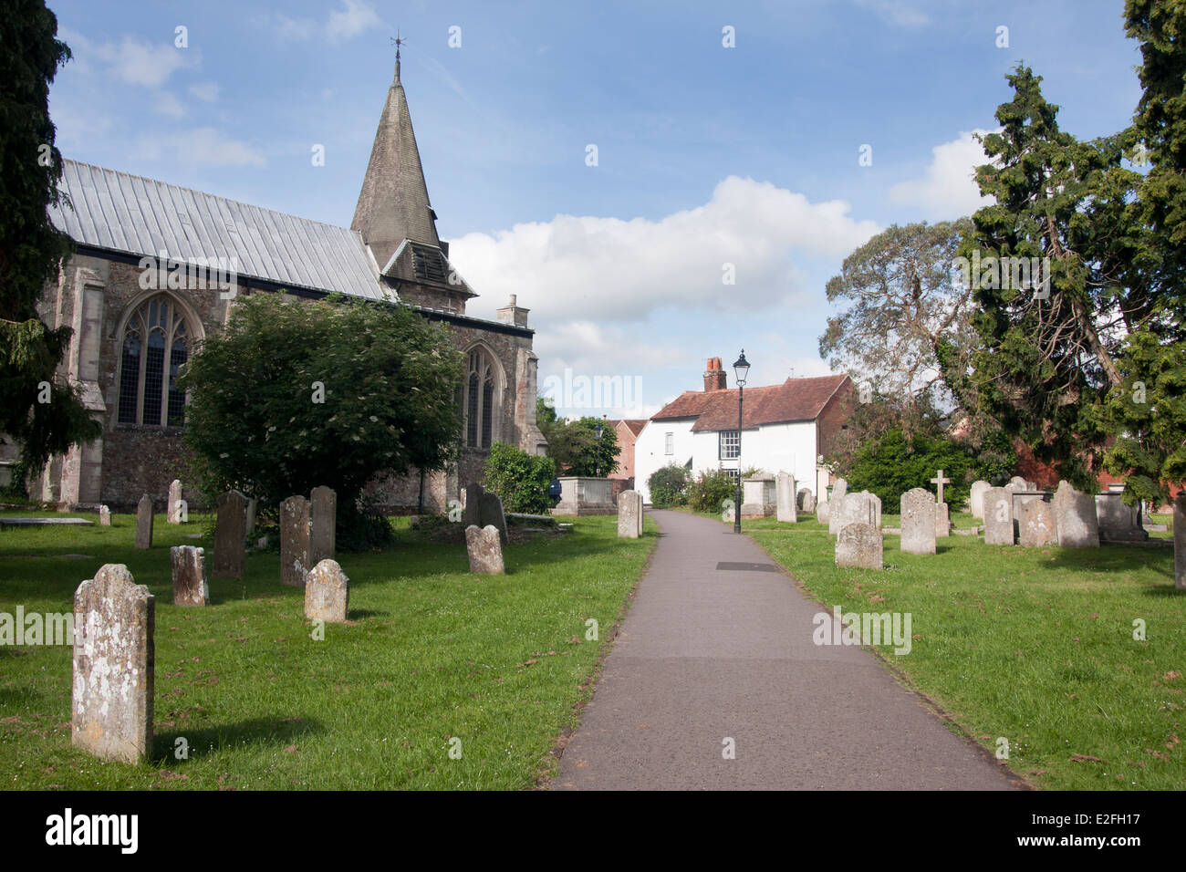 St Peters historic church, Titchfield, Hampshire, England Stock Photo ...