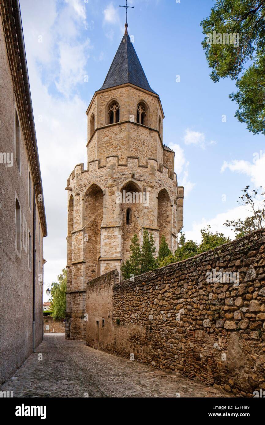 France, Tarn, Soreze, 15th century Saint Martin steeple Stock Photo - Alamy
