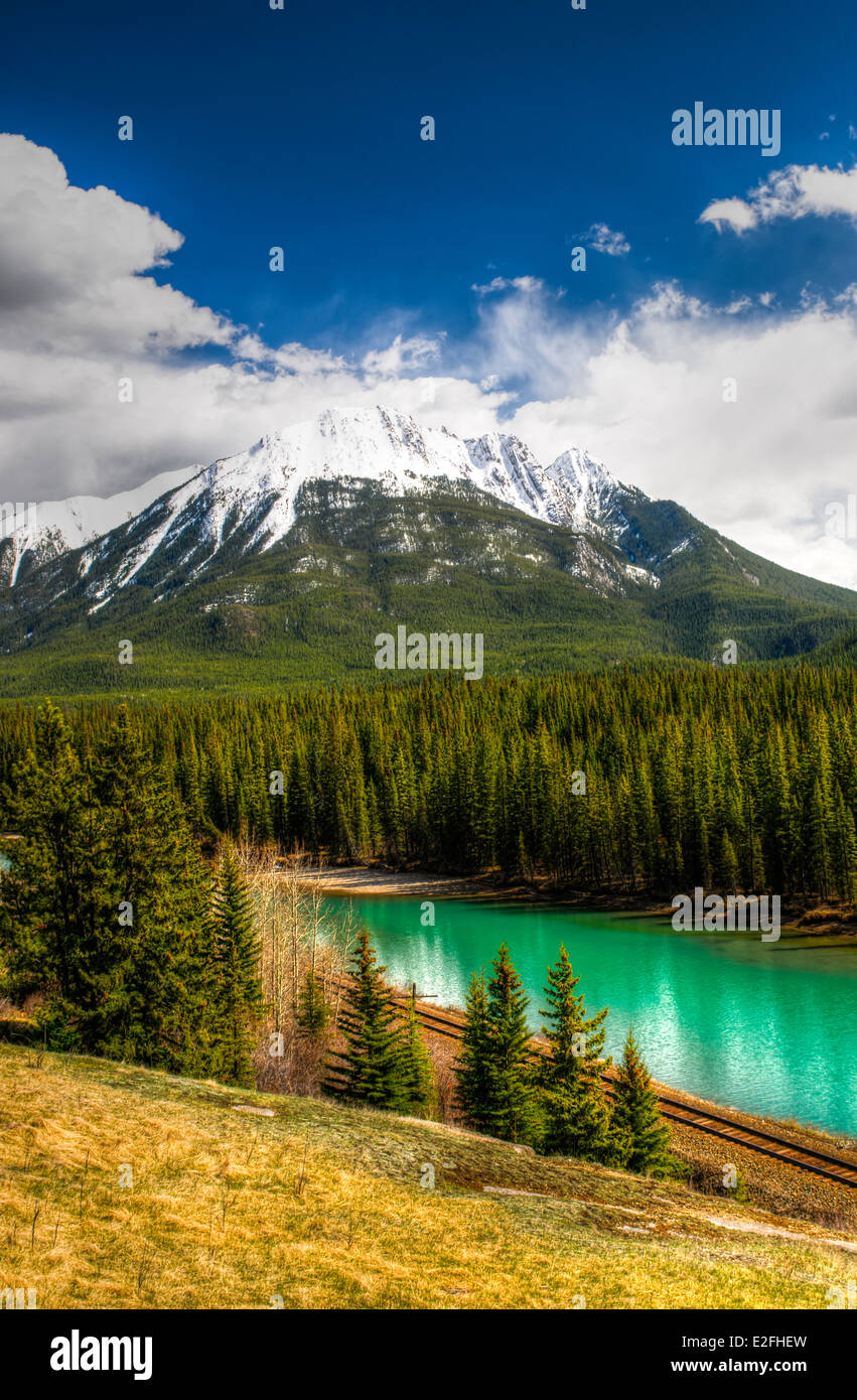 Scenic landscapes in Banff National Park Stock Photo - Alamy