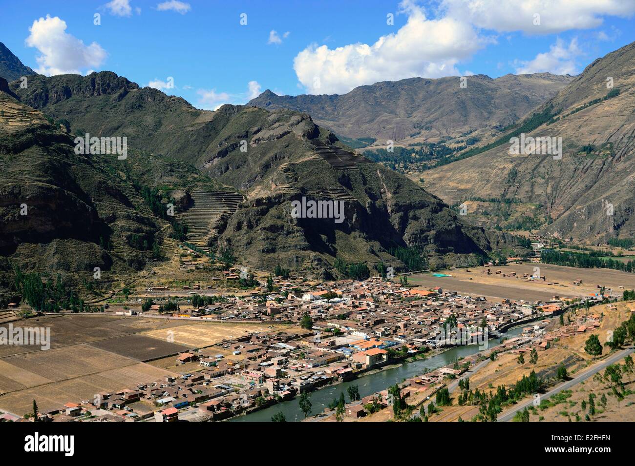 Peru, Cuzco Province, Incas sacred valley, Inca archeological site of ...