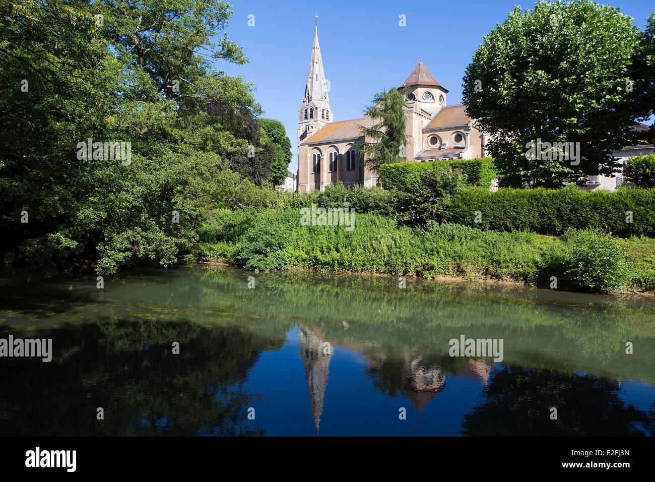 France, Seine et Marne, Coulommiers, St Denys and Ste Foy church in neo ...