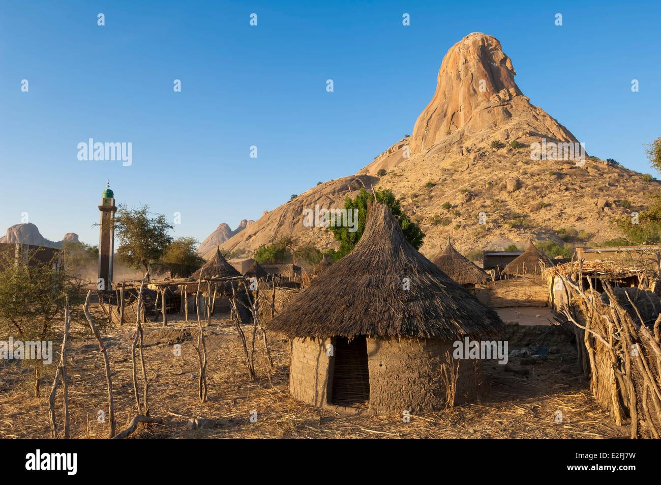 Chad africa and village hi-res stock photography and images - Alamy