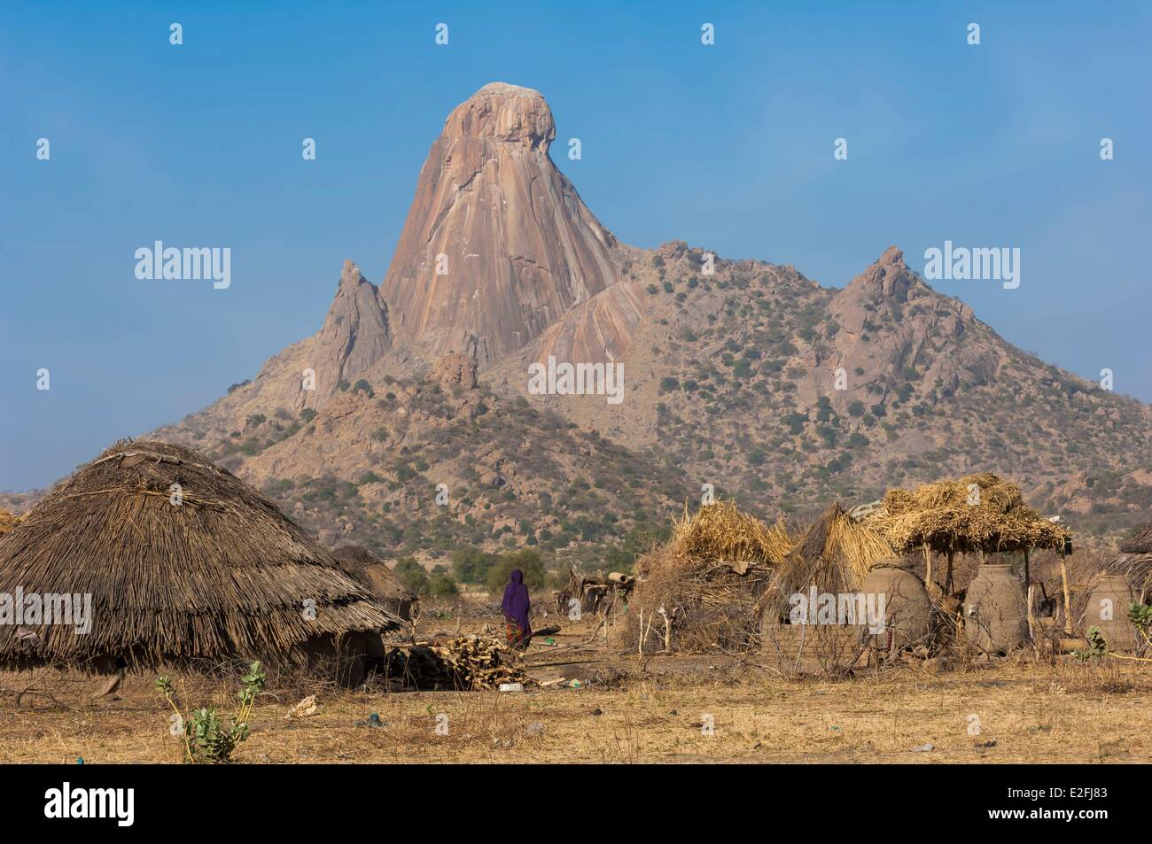 Chad africa and village hi-res stock photography and images - Alamy