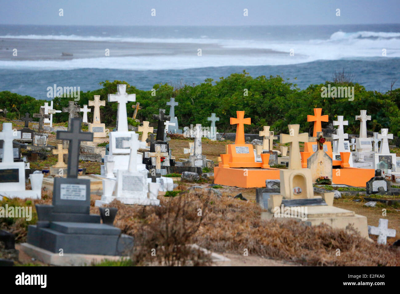 Mauritius South bank Souillac the marine graveyard Stock Photo - Alamy