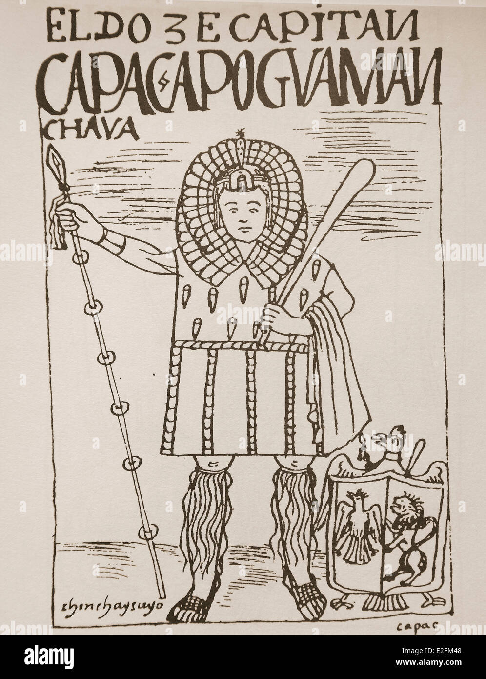 Guaman poma hi-res stock photography and images - Alamy