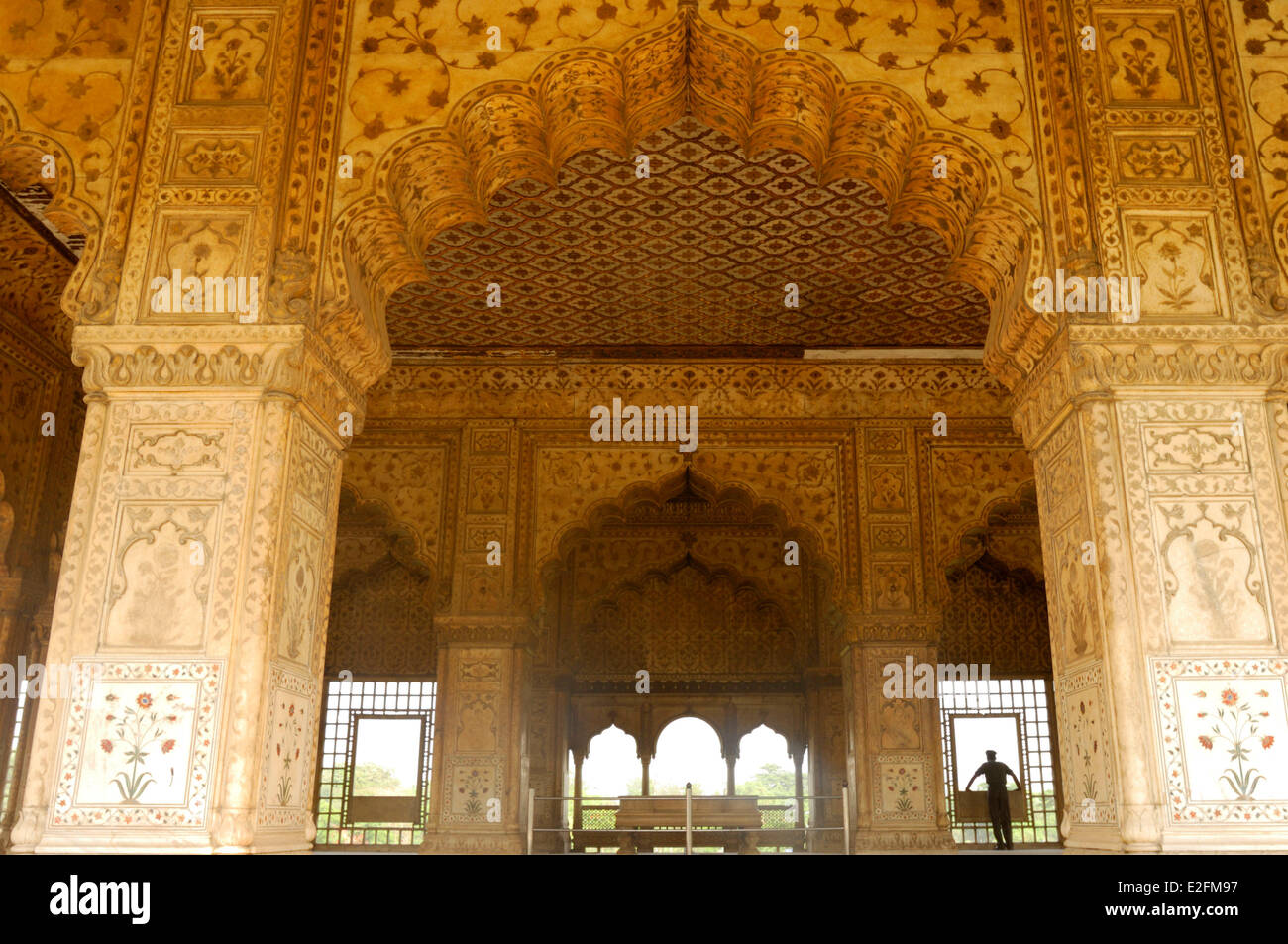 India Delhi Old Delhi the Red Fort (Lal Qila) listed as World Heritage ...